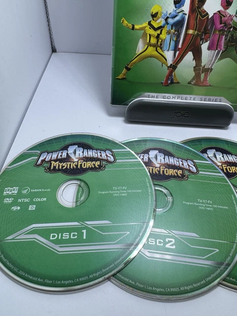 POWER RANGERS MYSTIC Force - The Complete Series 4 DVD Set - 2017 £10. ...