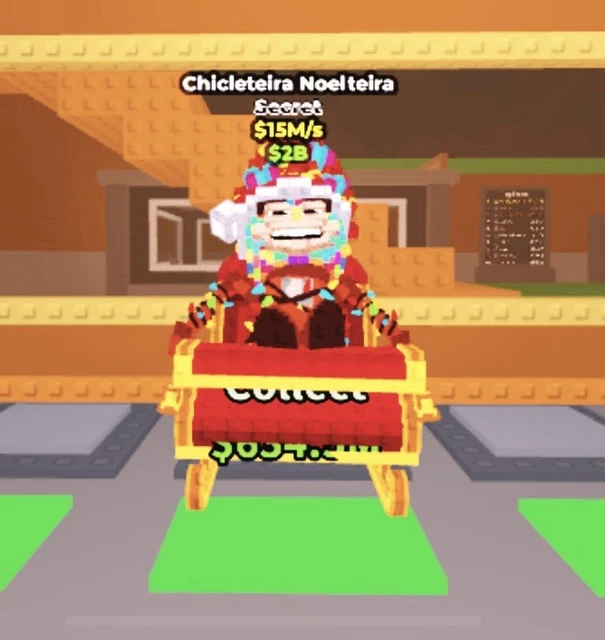 15M/S STEAL A Brainrot Chicleteira Noelteira 🚀FAST DELIVERY - SECRET £1 ...