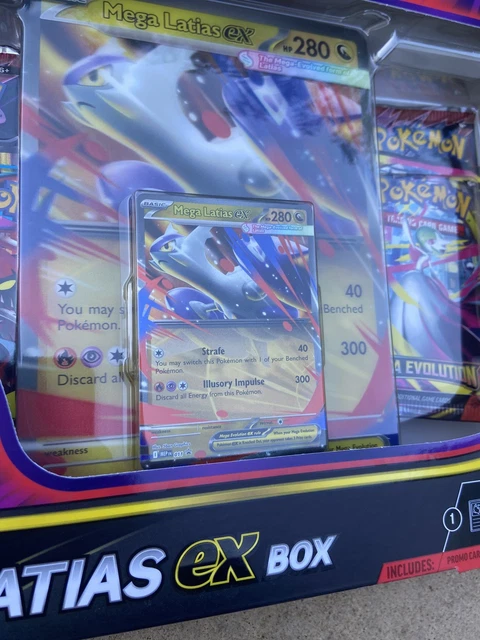POKEMON TCG MEGA Evolution Mega Latios EX Box Brand New & Sealed - In ...