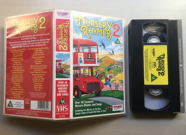 NURSERY RHYMES 2 - Vhs Video £9.99 - PicClick UK