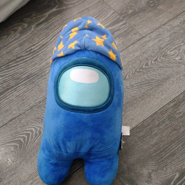 AMONG US - Wizard Plush Soft Toy, Blue Official Toikodi YuMe Star Hat ...