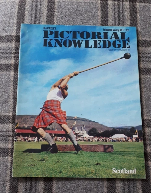 VINTAGE MAXWELL’S PICTORIAL KNOWLEDGE Magazine. No 17 -1969 SCOTLAND £4 ...