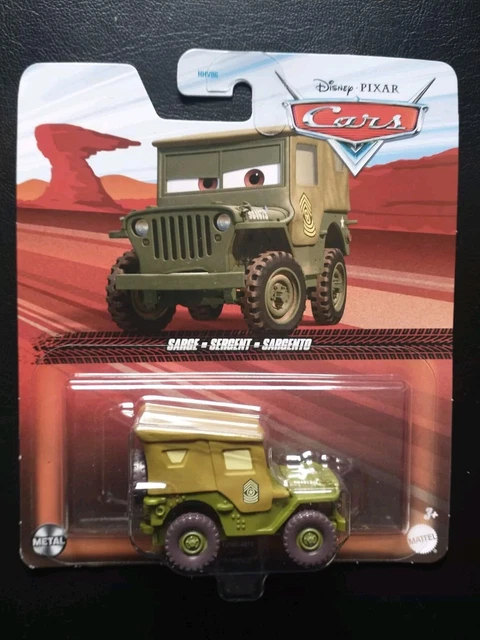 MATTEL DISNEY PIXAR Cars - Sarge 1:55 Scale Diecast. Dispatched From UK ...
