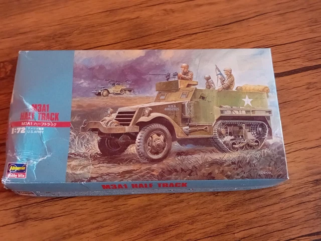 HASEGAWA 1/72 (20MM) M3A1 US Half Track £5.00 - PicClick UK