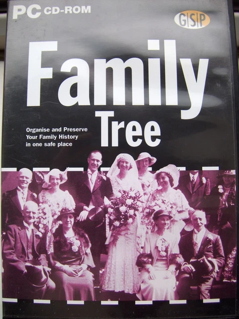 FAMILY TREE CREATOR---ORGANISE And Preserve Your Family History---Pc Cd ...