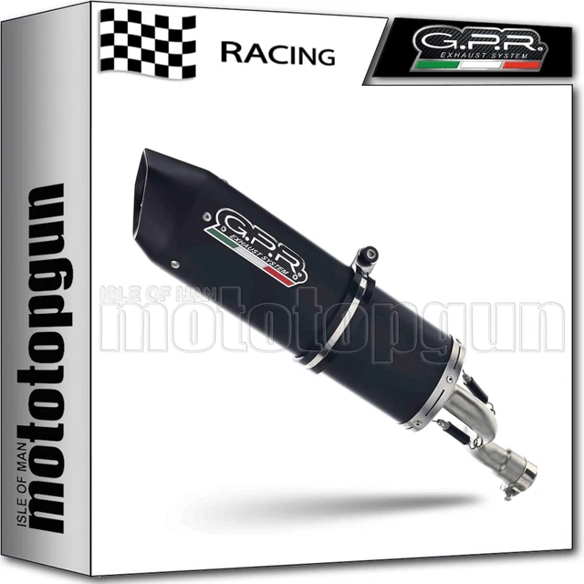 LIGNE COMPLETE RACING open aluminium noir gpr pour yamaha yzf-r 125 2014 14 EUR 293,00 - PicClick FR