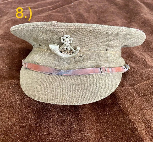 EARLY 1920S INTER War British Army Service Dress Cap Great War Style ...