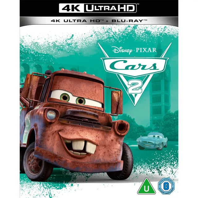 DISNEY PIXAR- CARS 2 (4K Ultra HD Blu-ray) (New and Sealed) £10.99 - PicClick UK