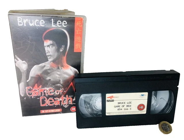VHS VIDEO BRUCE Lee Game of Death Film Movie MOULDY Old Vintage ra £7. ...