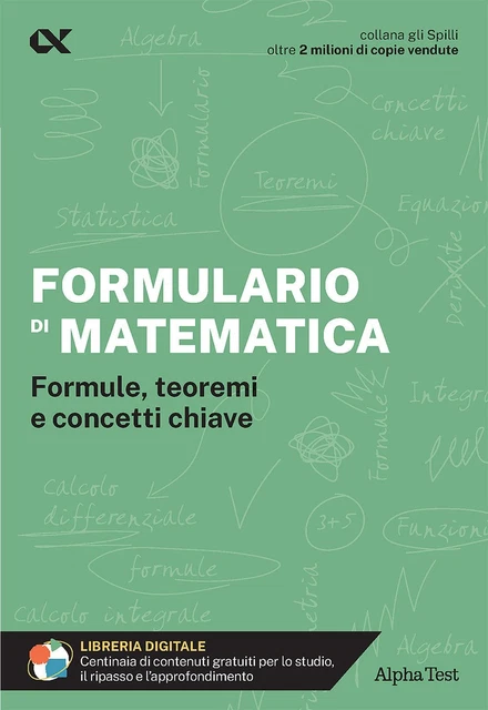 FORMULARIO DI MATEMATICA. Formule, Teoremi E Concetti Chiave. Con ...