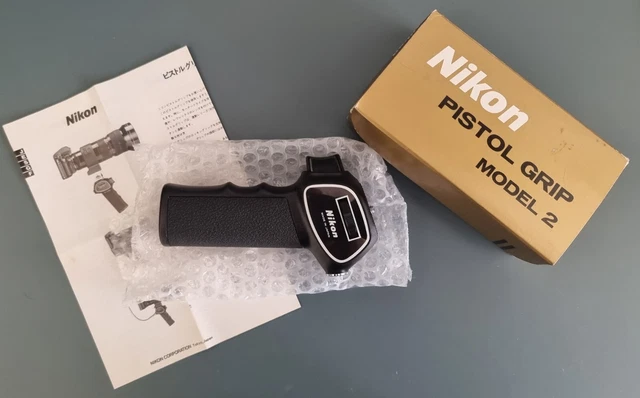 NIKON PISTOL GRIP Model 2 + Nikon Mc-3A EUR 120,00 - PicClick IT