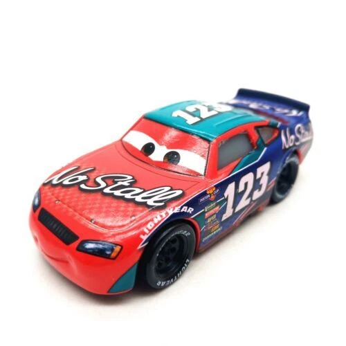 DISNEYS PIXAR CARS No Stall Racer No:123 Metal 1:55 Diecast Vehicles ...