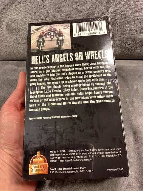 VINTAGE 1996 HELL’S Angels On Wheels SEALED VHS TAPE £22.42 - PicClick UK