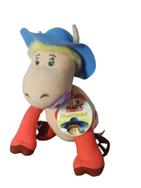 THE MAGIC ROUNDABOUT Ermintrude Soft Toy Plush £9.99 - PicClick UK