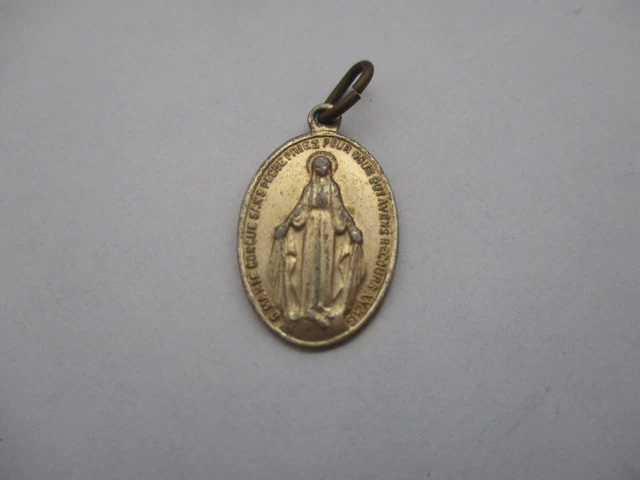 RELIGIOSA ANCIENNE MEDAILLE RELIGIEUSE MARIE CONCUE SANS PECHES 0.47g ... RELIGIOSA ANCIENNE MEDAILLE RELIGIEUSE MARIE CONCUE SANS PECHES 0.47g ...