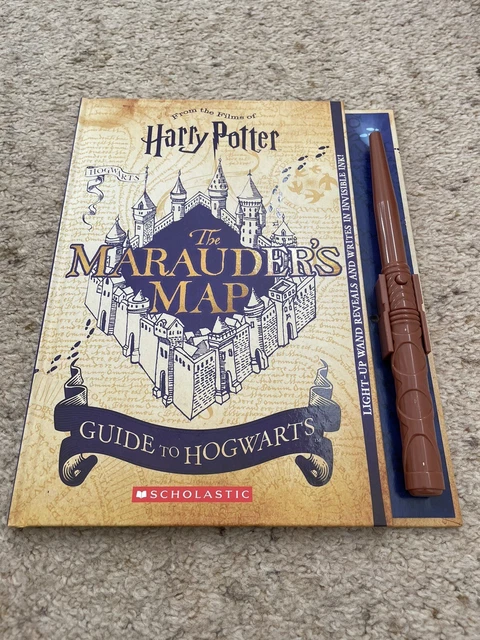SCHOLASTIC - HARRY Potter The Marauders Map. Guide To Hogwarts Book £5. ...