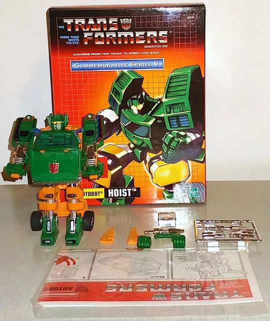 HASBRO G1 TRANSFORMERS Commemorative Series 5 Reissue Hoist $67.99 ...