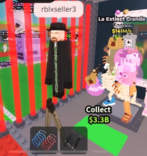 ULTRA RARE STEAL A Brainrot La Extinct Grande 2 Mutations 141M/S £26.68 ...