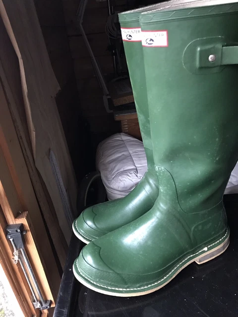 VINTAGE GATES UNIROYAL Royal Hunter Wellies boots Studded Sole Men's ...