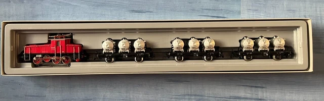 COFFRET MAERKLIN 2874 loco électrique BR E 6304 + 3 wagons transp ...