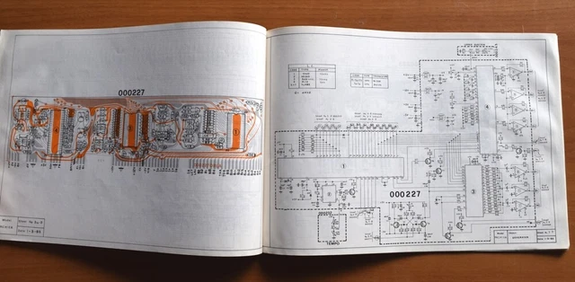 ELKA ORLA PREMIER Original Service Manual Schematics Schaltplan Schema ...