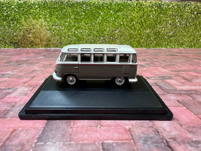 OXFORD 76VWS009 VW T1 Splitty Samba Bus Mouse Grey Pearl 1:76 scale EUR ...