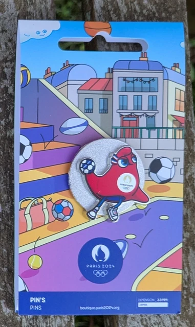PARIS 2024 - Olympic games - Pin's phryge mascot handball EUR 12,00 ...