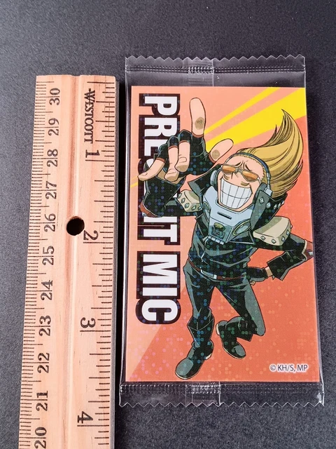PRESENT MIC MY Hero Academia Wafer Sticker Seal Holo Japanese From ...