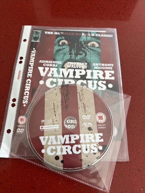 VAMPIRE CIRCUS (1971) R2 DVD Classic Hammer British Horror Vampire ...