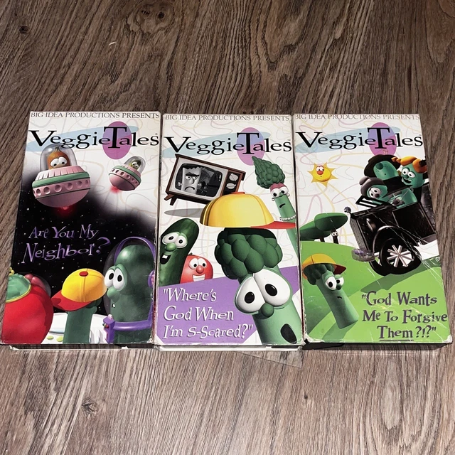 VEGGIETALES 90’S VHS Bundle Of 3. Biblical Values And Stories £6.30 ...