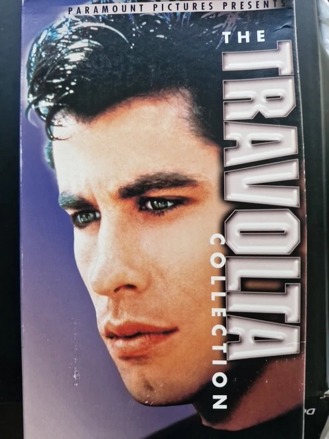 THE TRAVOLTA VHS 3 Movie Collection Pack Brand New Grease Saturday ...