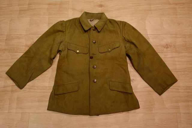 JAPAN MILITARY WW2 Japanese Army Uniform Type 98 Wool Field Jacket Made ...