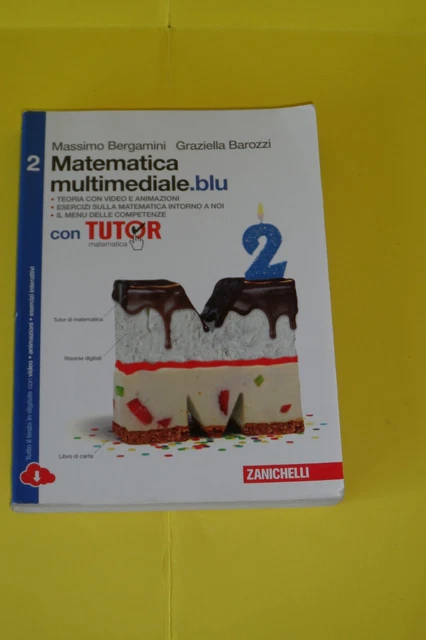 LIBRO LICEO MATEMATICA MULTIMEDIALE BLU-VOL 2 isbn 9788808736345 EUR 7 ...