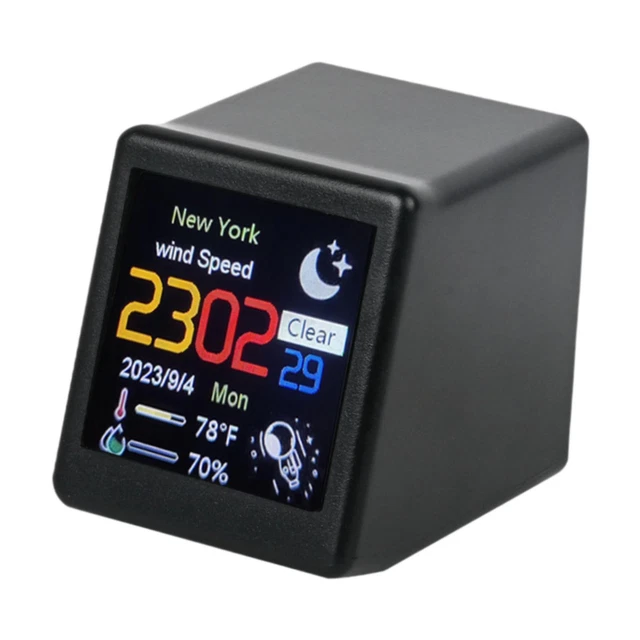 SMART WEATHER STATION digital clock, professional temperature and ...