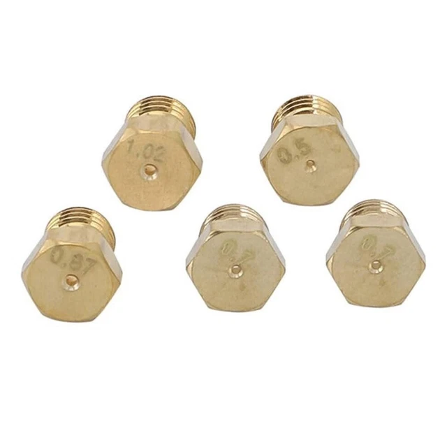 LPG GAS JET Set 5pcs Burner Nozzles Sizes from 0 5mm to 1 02mm Conversion Kit $20.47 - PicClick AU