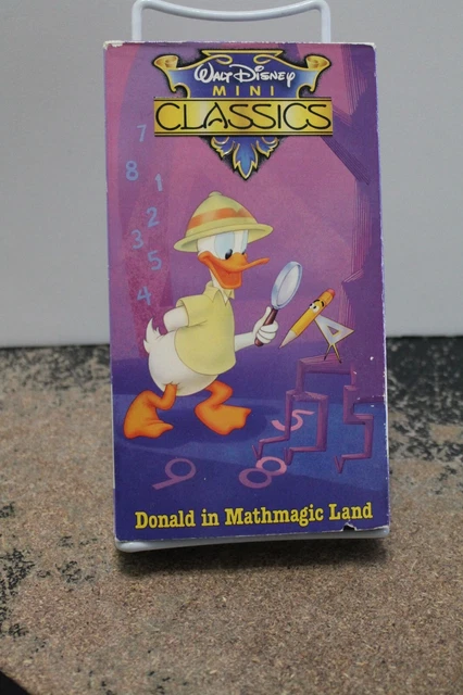 WALT DISNEY MINI Classics--Donald in Mathmagic Land (VHS) £8.03 ...
