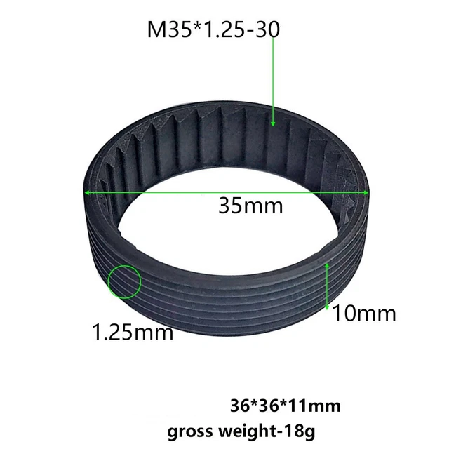 PREMIUM QUALITY WHEEL Hub Body Pawl Ring Ratchet Tooth Ring M44xP1 25 ...