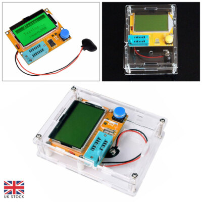 LCR-T4 TRANSISTOR DIODE Capacitor ESR LCR Meter MOSFET PNP Tester For ...