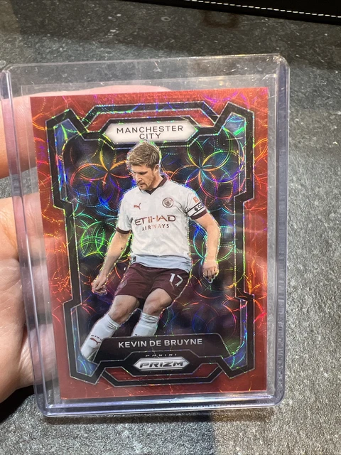 2023-24 PANINI PRIZM Premier League Kevin De Bruyne Red Choice 27/30 ...