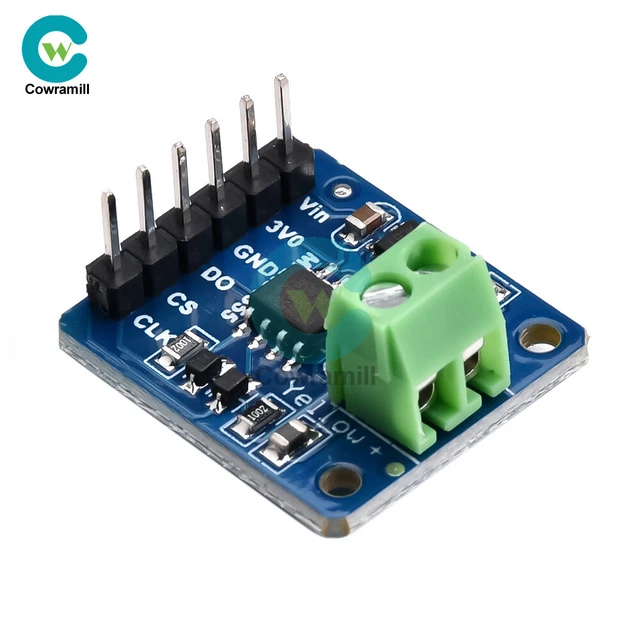 MAX31855 THERMOCOUPLE TEMPERATURE Sensor Module K-Type SPI Thermocouple ...
