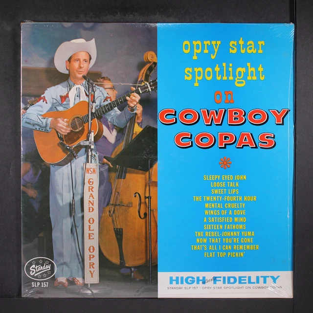 COWBOY COPAS : projecteur opry star STARDAY 12" LP 33 tr/min scellé EUR ...