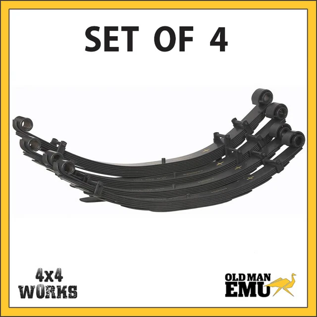 OLD MAN EMU OME Leaf Springs with Bushes for Jeep Wrangler YJ Soft Top ...