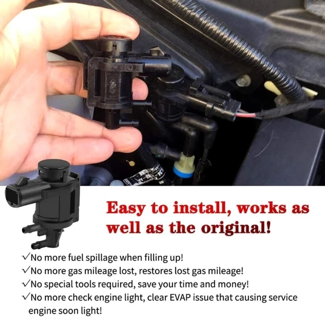 LOCKING HUB VACUUM Solenoid Fit for 2008-2019 F150 7L1Z-9H465B ...