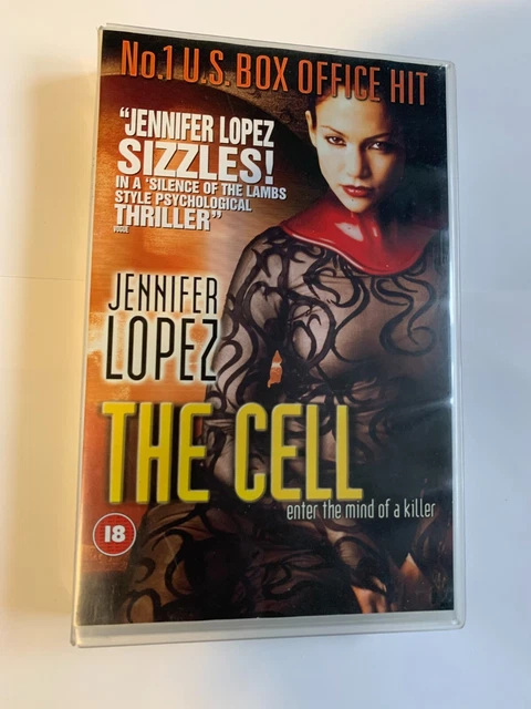 THE CELL {VHS, Jennifer Lopez} Ex Rental Big Box Video. Rare & Oop ...