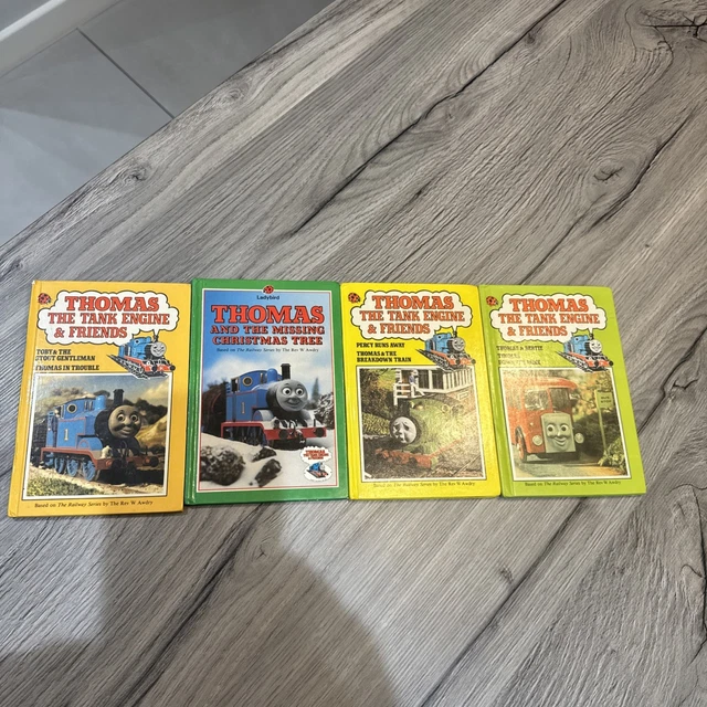 THOMAS THE TANK Engine. Ladybird Hardback Book Bundle x 4 - Vintage £5. ...