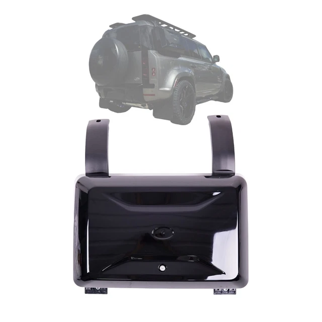 FOR LAND ROVER Defender Side Box 90 110 Gloss Black L663 Storage Box ...