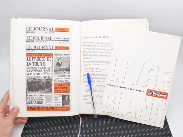 LE LIVRE BLANC (1974-1976) La bataille pour la liberté - L'Affaire du ...