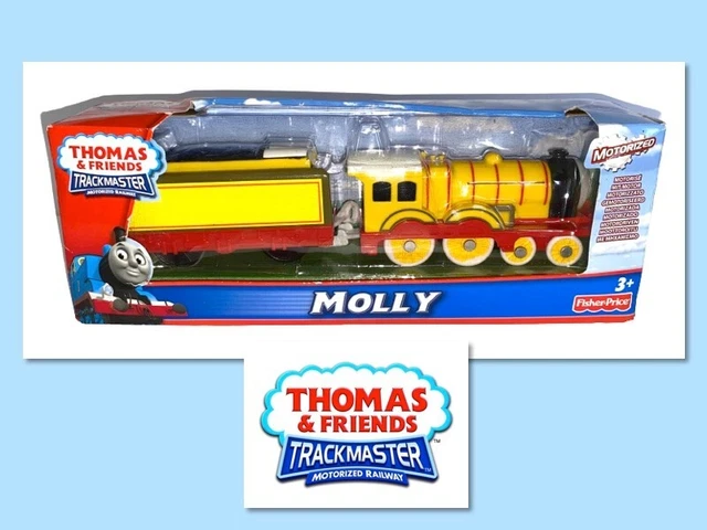 THOMAS & FRIENDS TRACKMASTER Train BATTERY OPERATED MOTORISED MOLLY ...