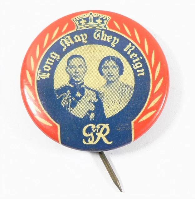 1930S KING GEORGE VI Pin Long May They Reign #17743 $24.99 - PicClick CA