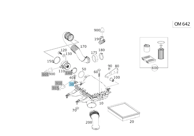 NEW GENUINE MERCEDES Benz Vito Sprinter Pressure Sensor A0051535028 £57 ...